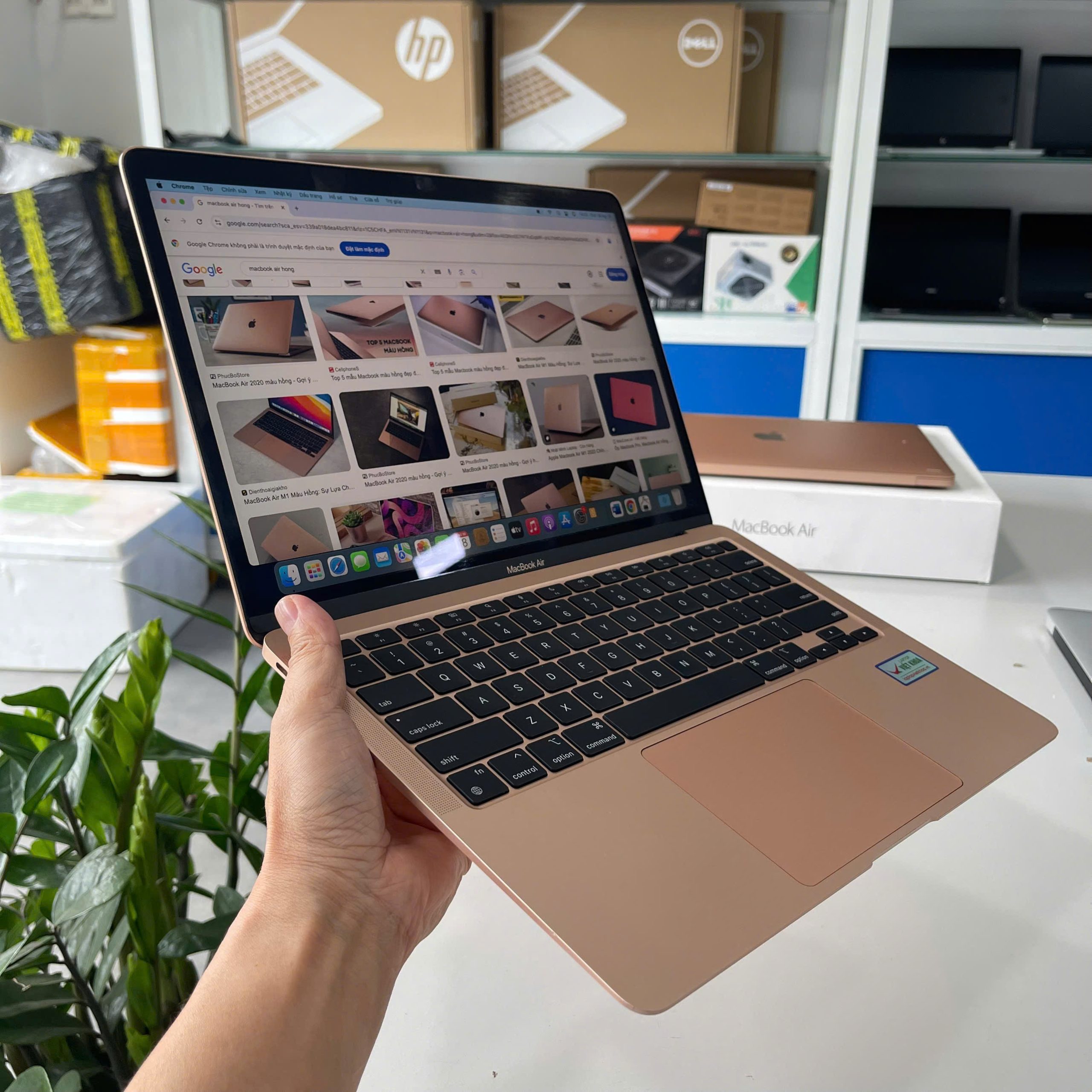 MACBOOK AIR M1 2020 – APPLE M1, RAM 8G, SSD 256G, 13.3 INCH – Laptop ...